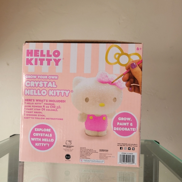 Hello Kitty | Toys | New Hello Kitty Grow Your Own Hello Kitty Crystal ...